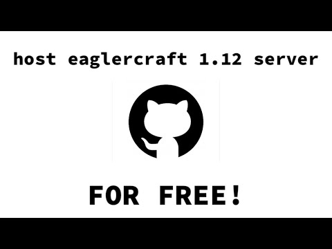 Make Eaglercraft 1 12 Server Free With Github Codespaces Youtube