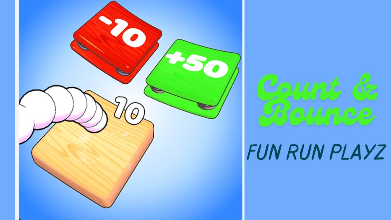 Count And Bounce Gameplay For Kids Fun Learning With Numbers рџћѕрџ ў