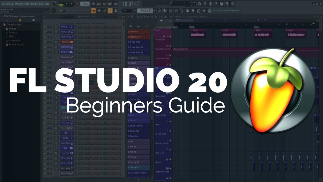 Fl Studio 20 Introduction Tutorial Youtube