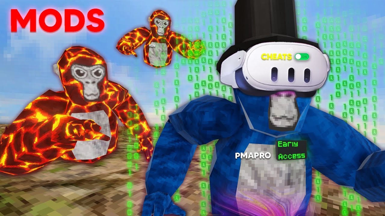 I Used Gorilla Tag Mods On The New Quest 3 Youtube
