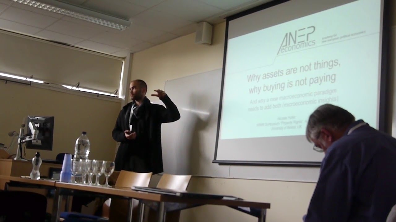 Nicolas Hofer Winir Symposium 2016 On Property Rights Bristol Youtube