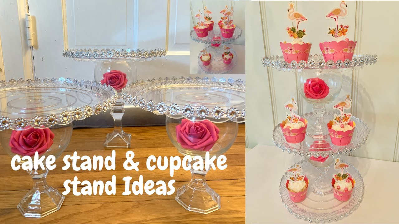 Diy Cake Stand Dollar Tree