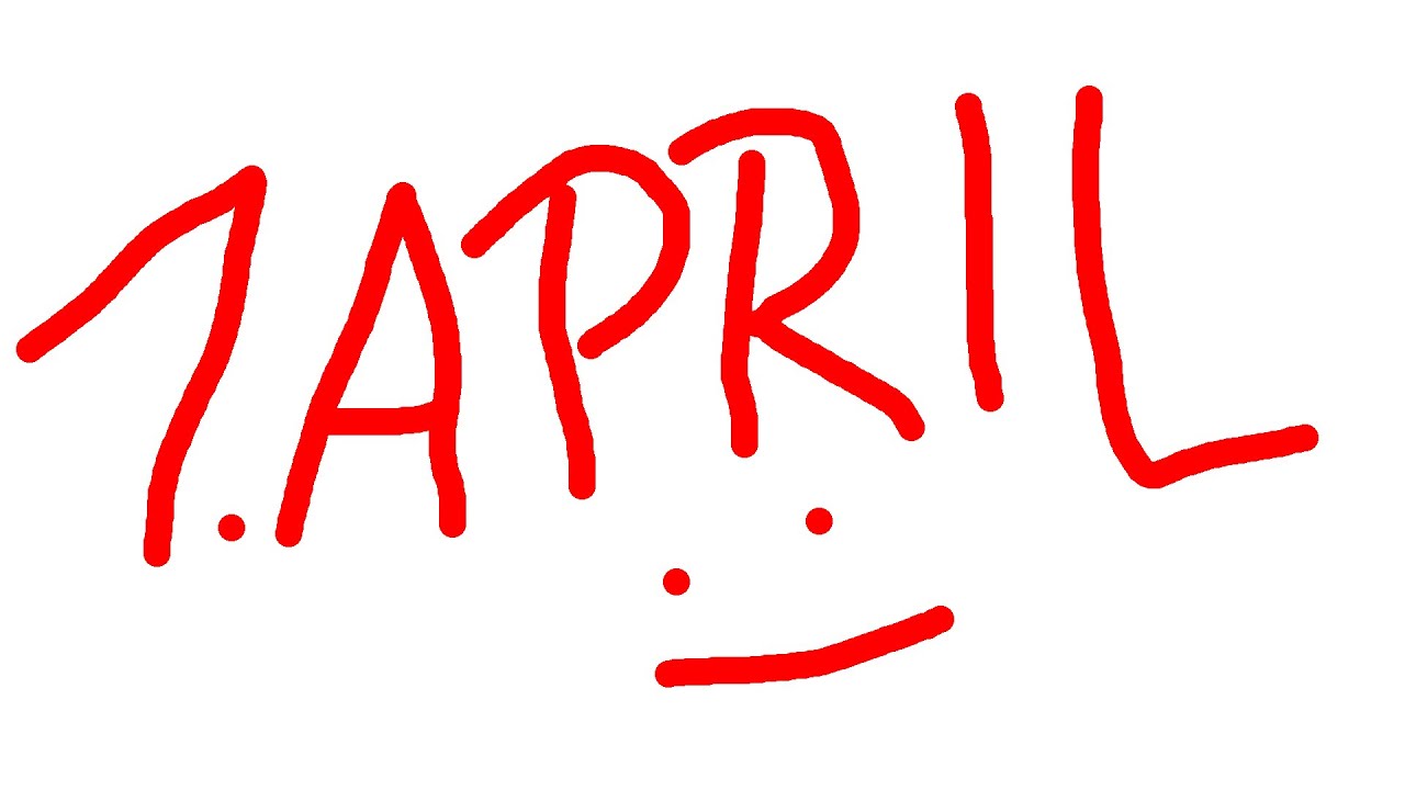 1 April Youtube