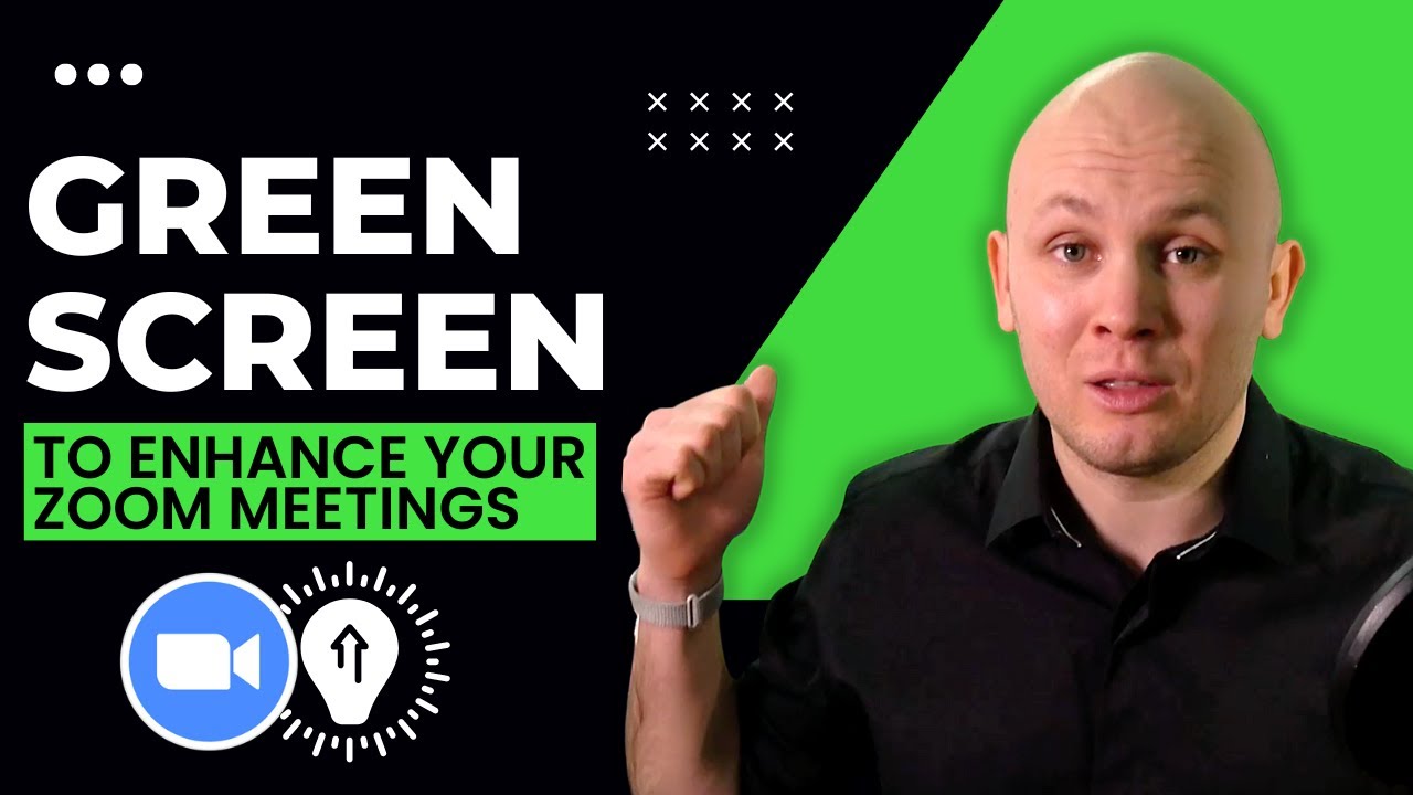 How To Use Zoom Virtual Background With Green Screen Youtube