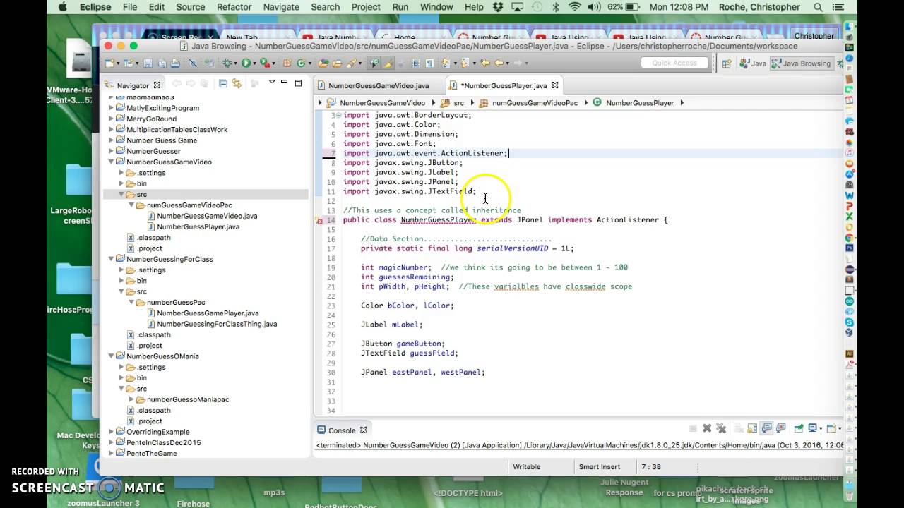 Java Button Definitions