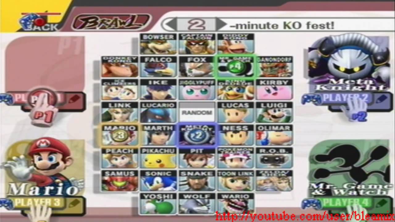 Brawl Characters