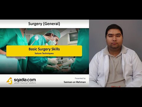 Basic Surgery Skills Suture Techniques Youtube