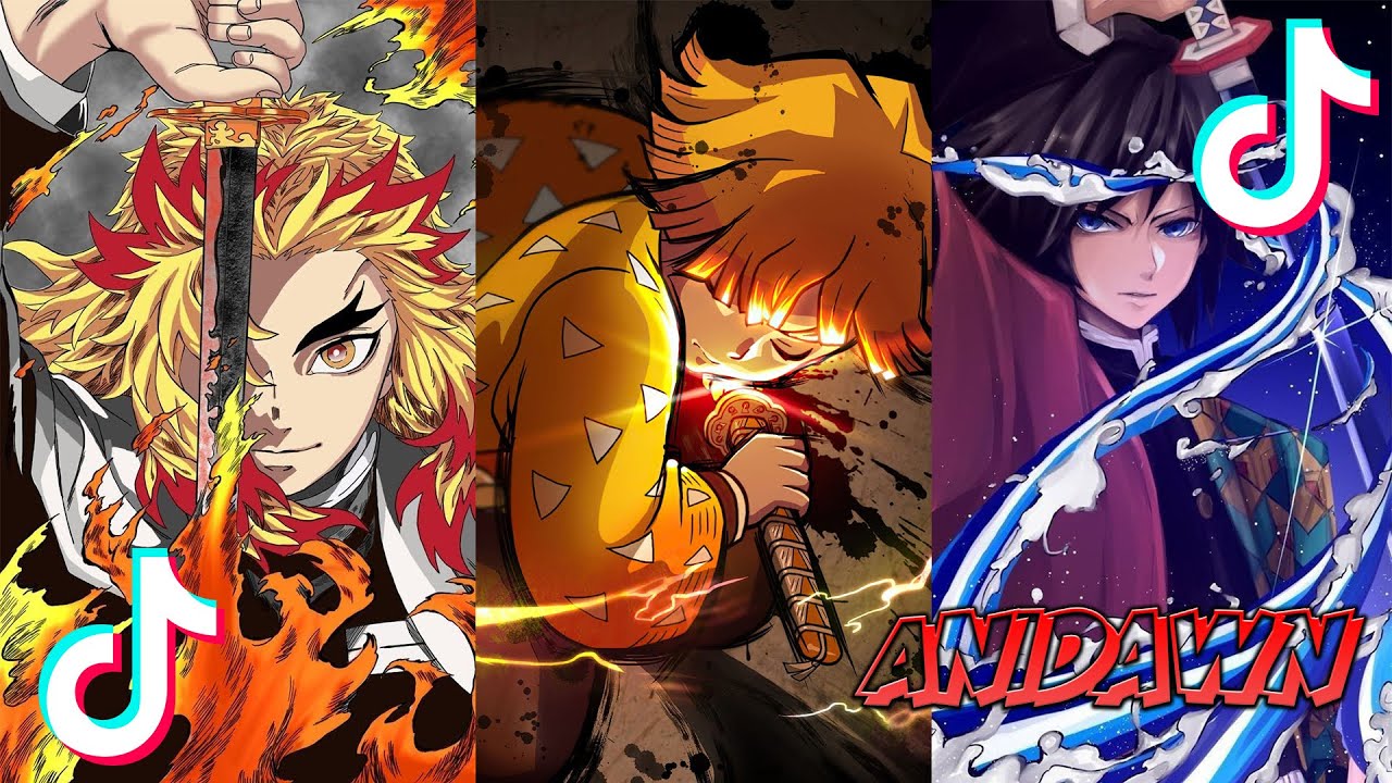 Kimetsu No Yaiba Demon Slayer Badass Moments Tiktok Compilation