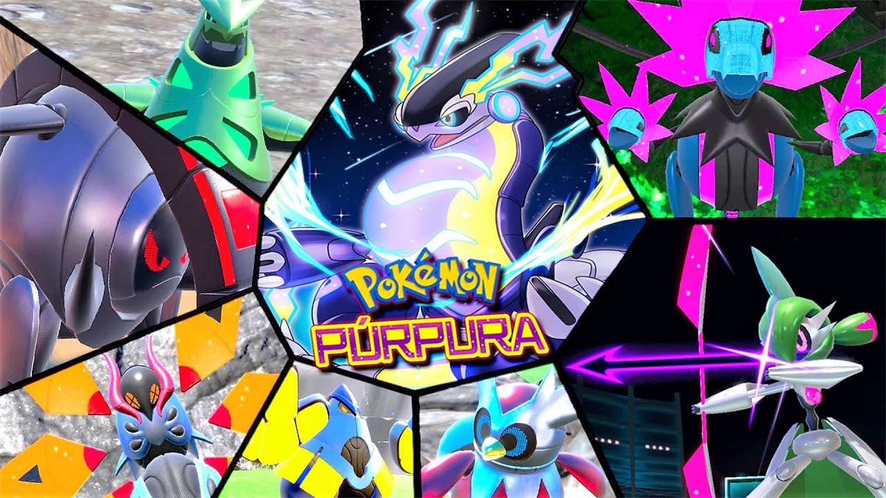 Todas Las Formas Paradox De Pokémon Púrpura Youtube