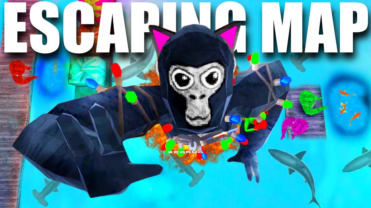 Escaping The Map In Gorilla Tags New Winter Update Youtube