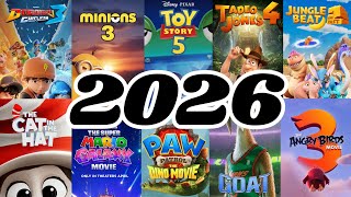 Upcoming Animation Movies Of 2026 New Animated Films Coming Soon New ...