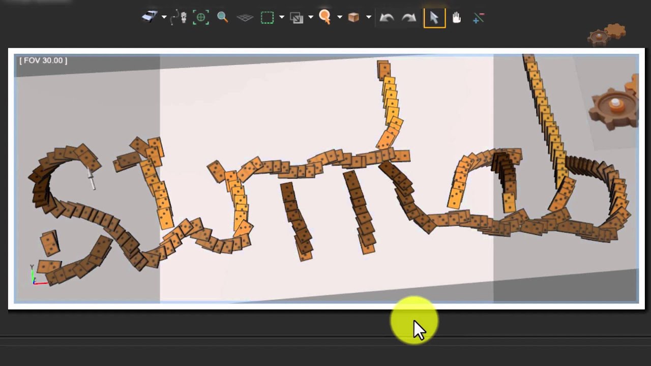 Simulation 3d Collision Youtube