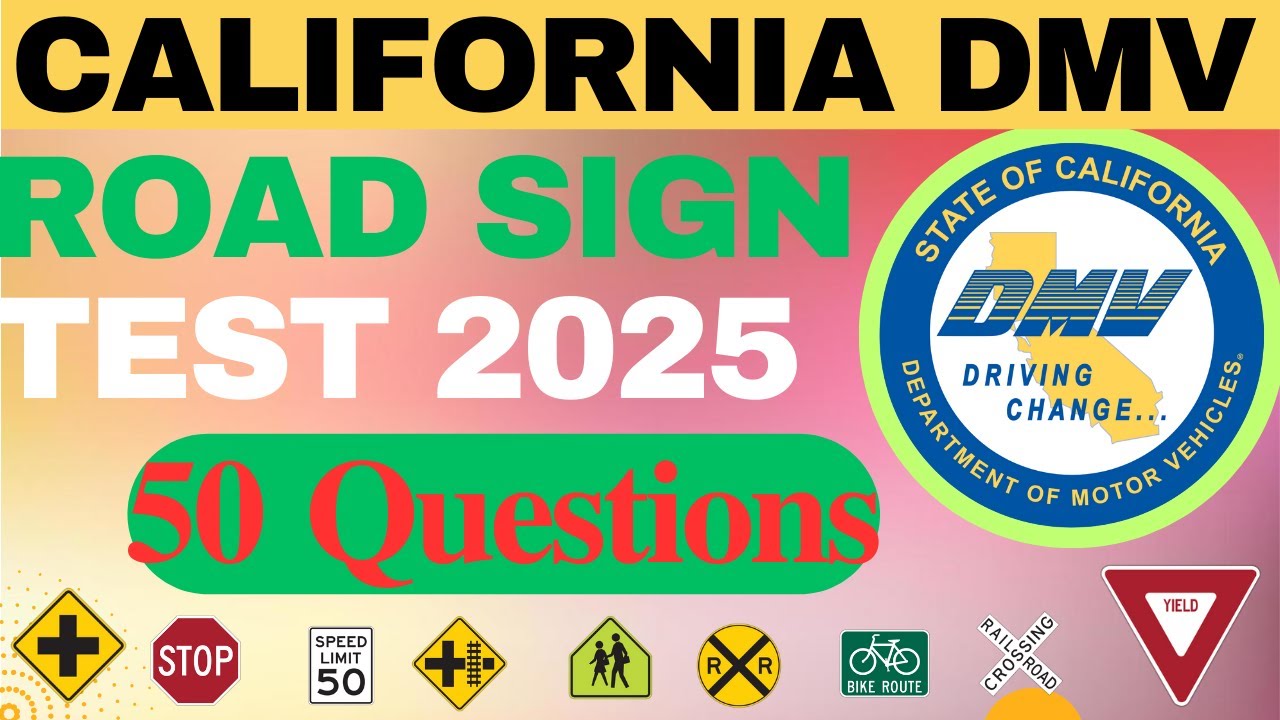 Dmv Written Test 2024 Dmv Road Signs Test Road Signs Practice Permit ...