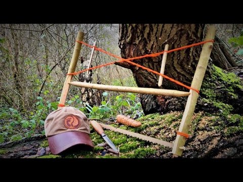 Simple Stick Projects A Bucksaw Youtube