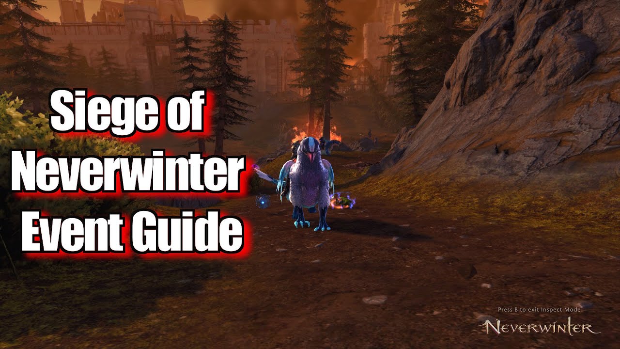 Neverwinter Siege Of Neverwinter Event Guide For 2021 Youtube