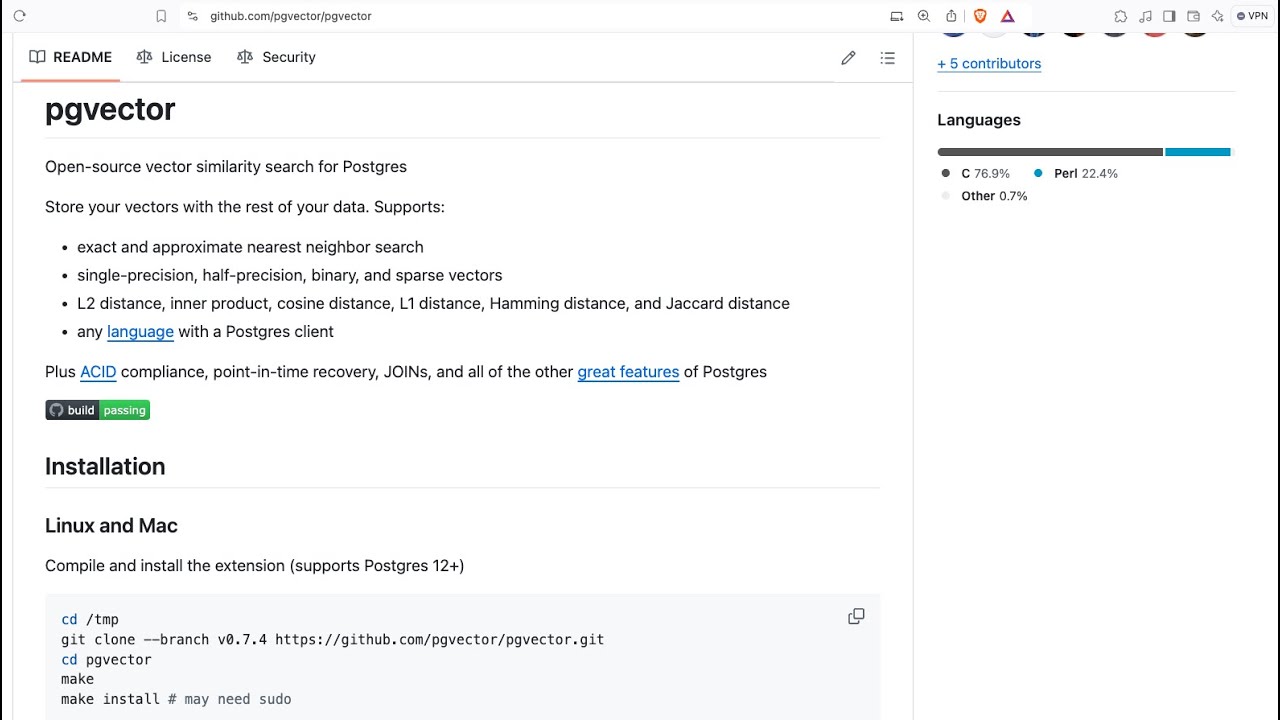 Postgresql 05 Installing And Enabling Pgvector Extension Youtube