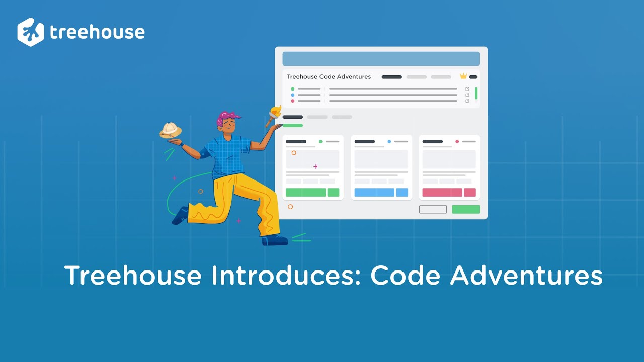 Introducing Treehouse Code Adventures Youtube