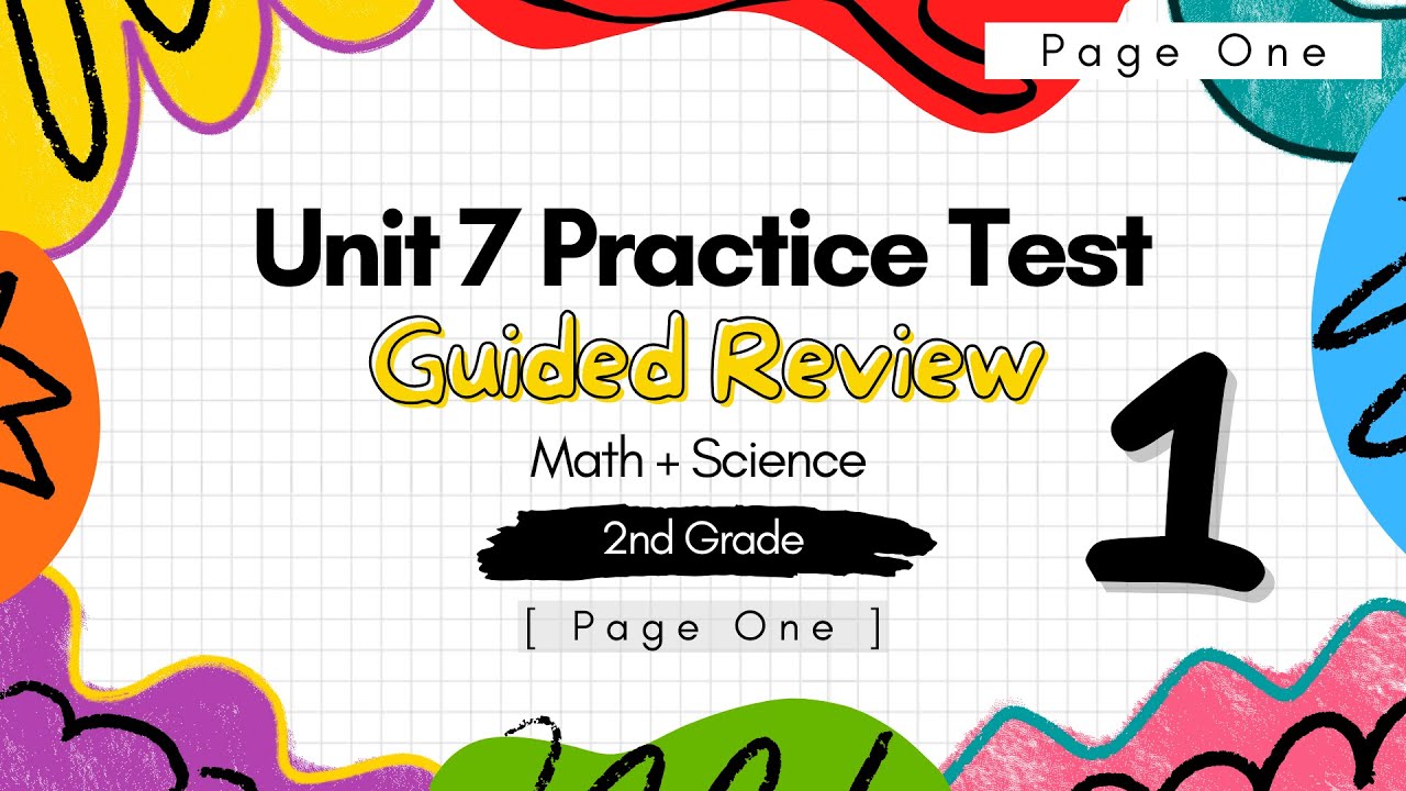 Page One Unit 7 Practice Test Review Youtube