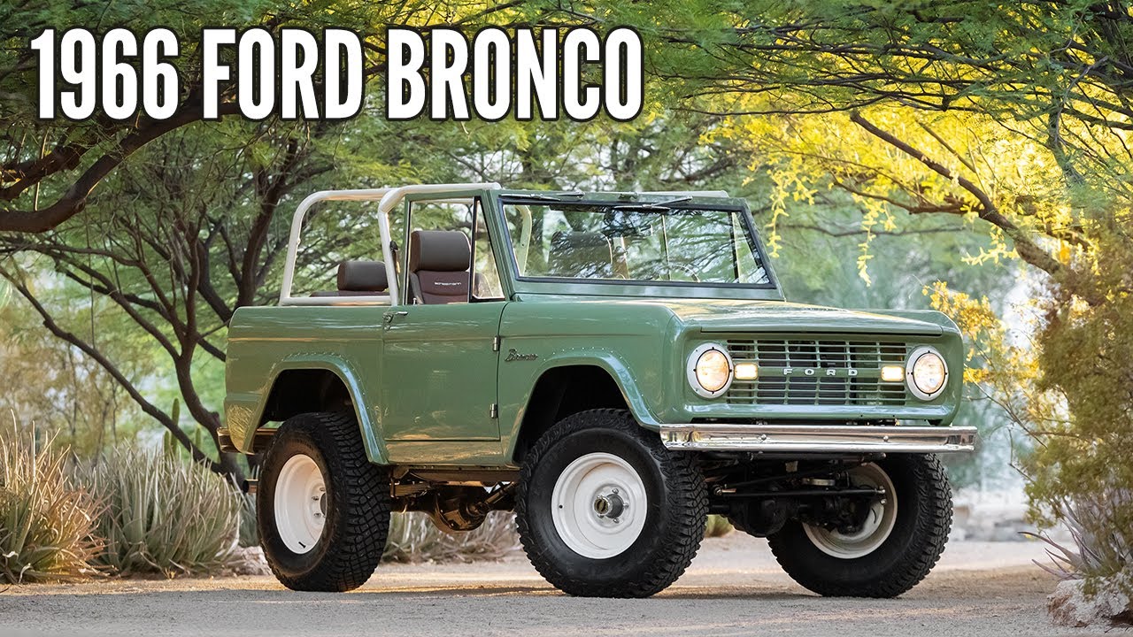 1966 Ford Bronco Drive And Walk Around Southwest Vintage Motorcars