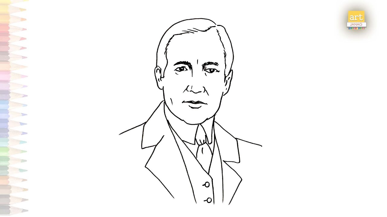 Warren Gamaliel Harding Drawing Us President Drawings How To Draw
