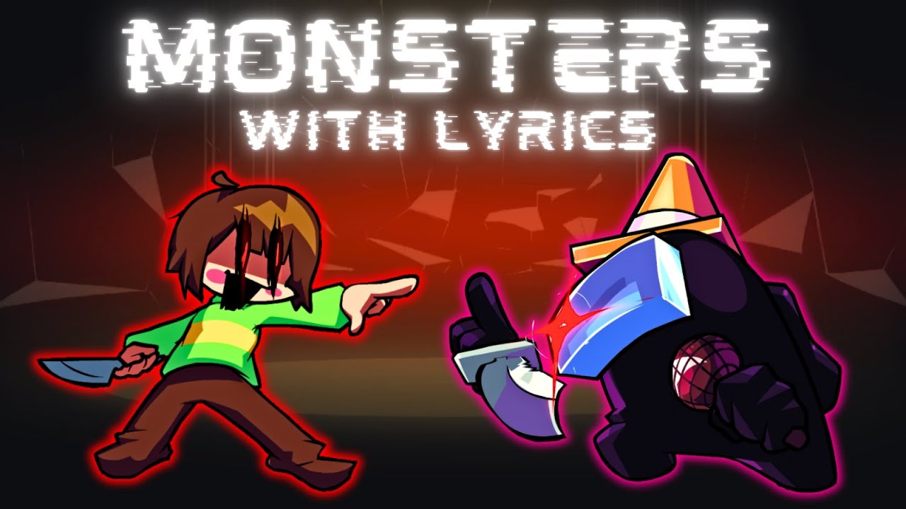 Fnf Impostor D Lowing V2 5 Monsters With Lyrics Warppipechallenge