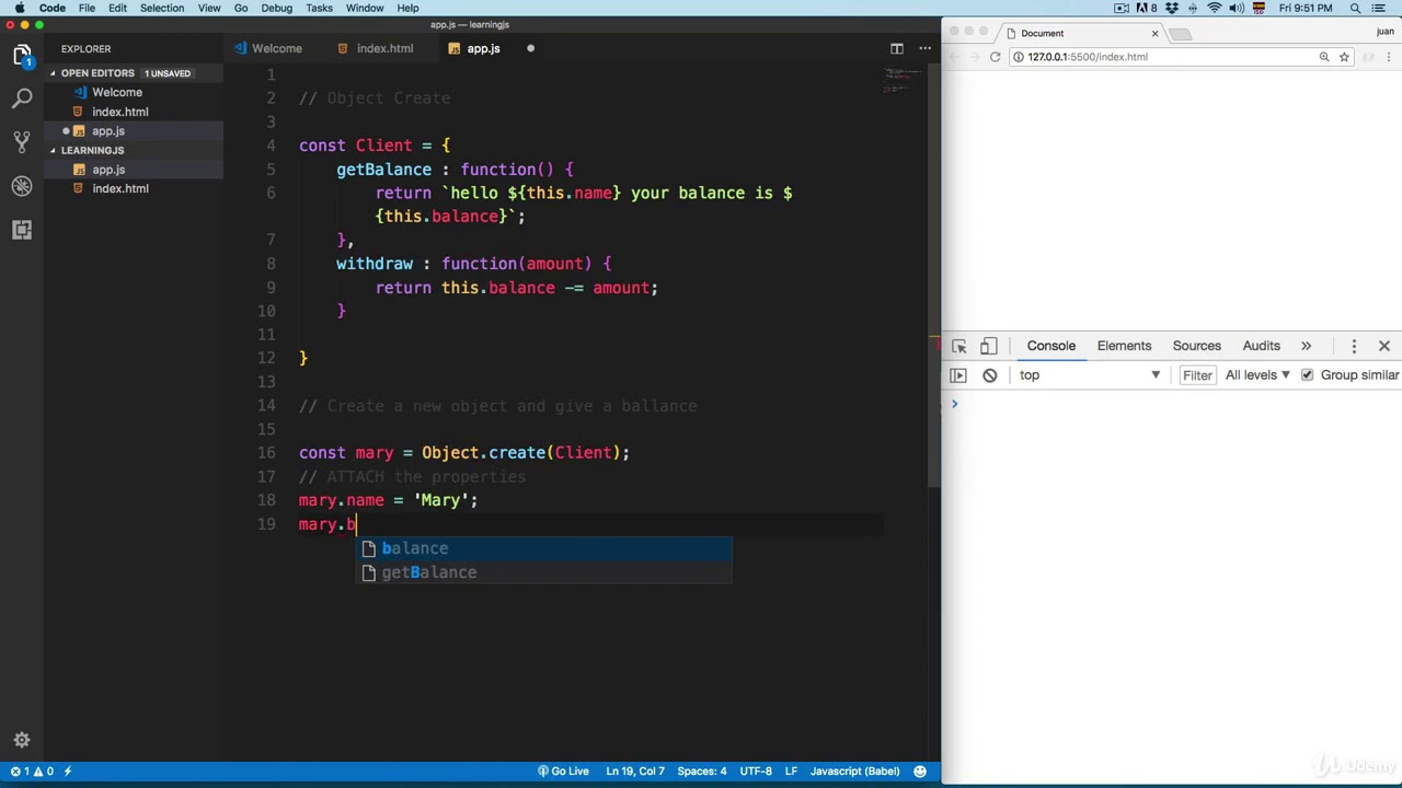8 The Object Create Method Youtube