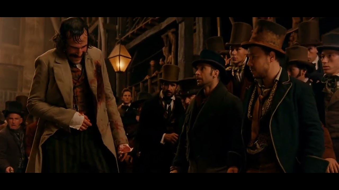 Gangs Of New York When Amsterdam Vallon Saves Bill The Butcher Youtube
