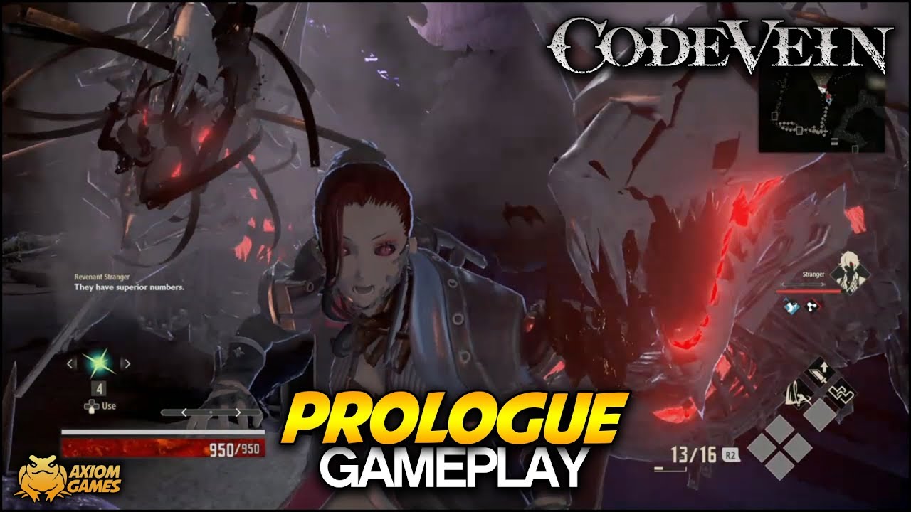 Code Vein Prologue Gameplay Youtube