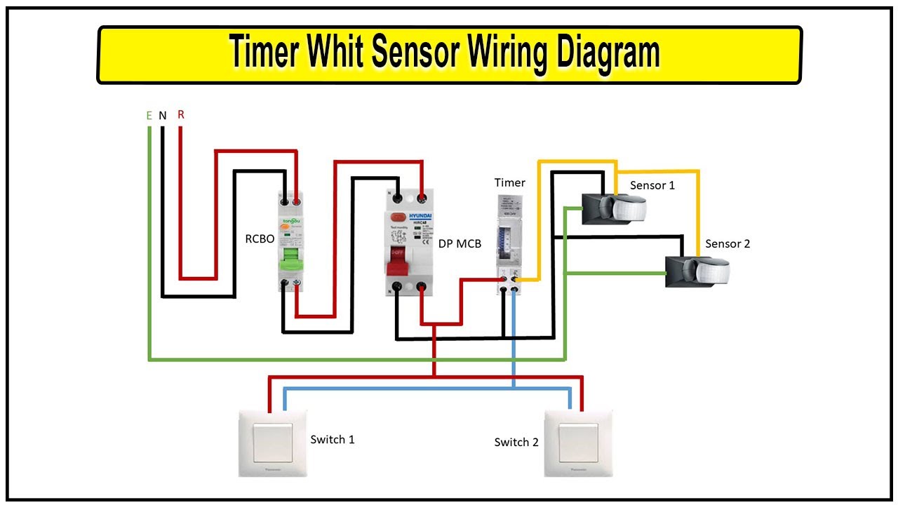 Electrical Timer Wiring Diagram