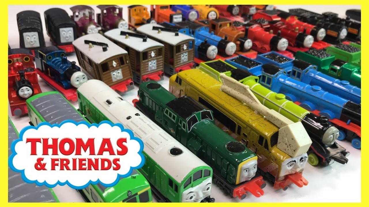 How Many Ertl Thomas Friends My Train Collection Youtube