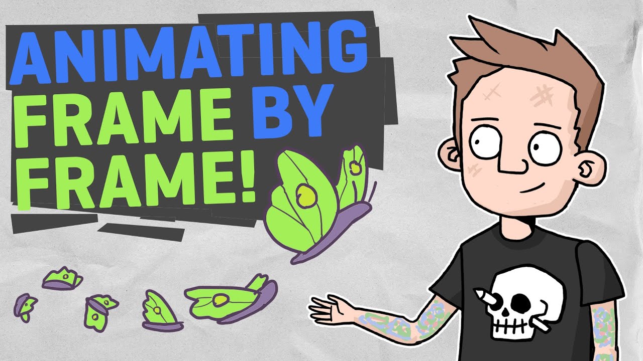 Basic Frame By Frame Animation Tutorial Any Software Youtube