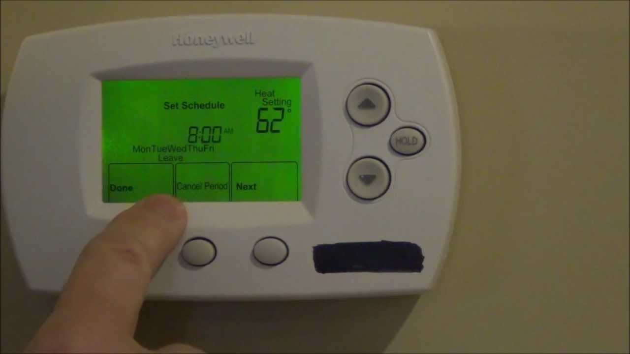 Honeywell Thermostat Heat