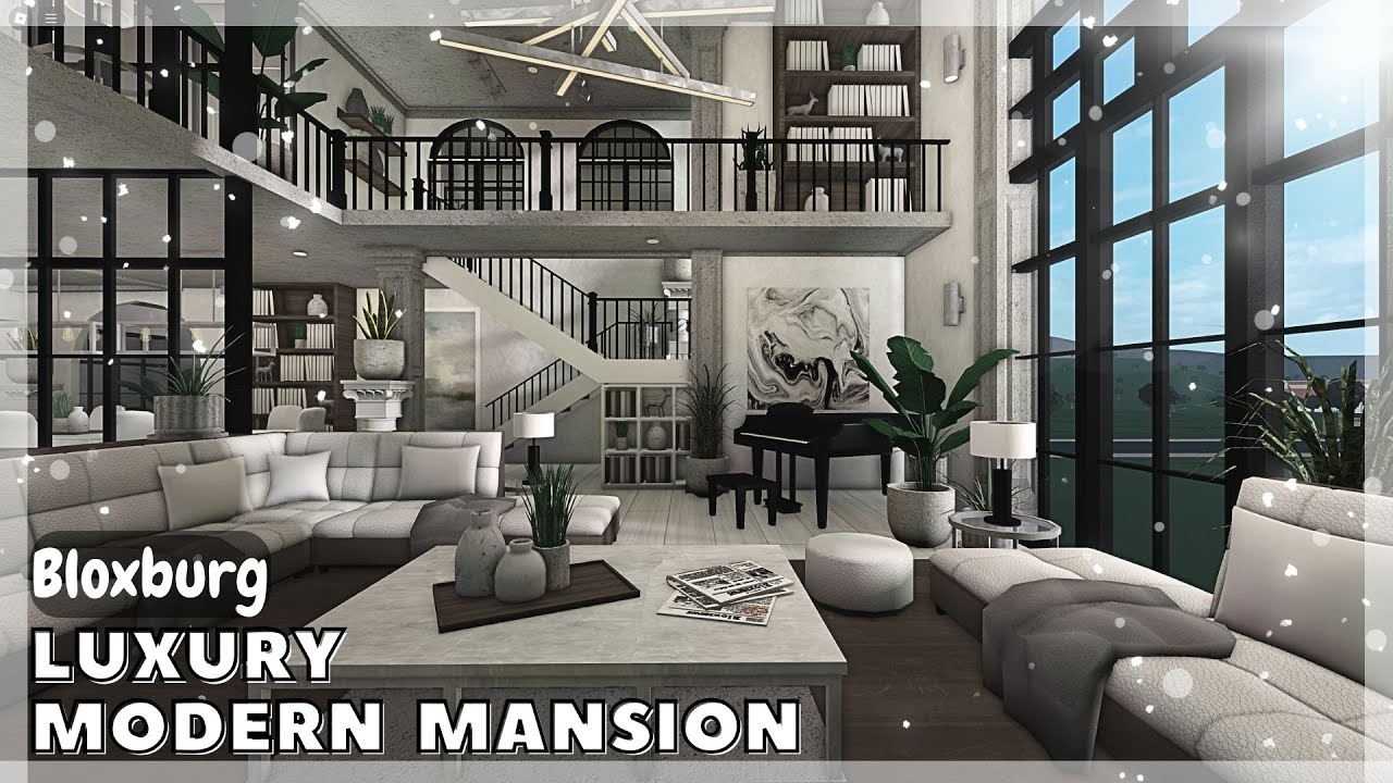 Luxury Modern Mansion Bloxburg