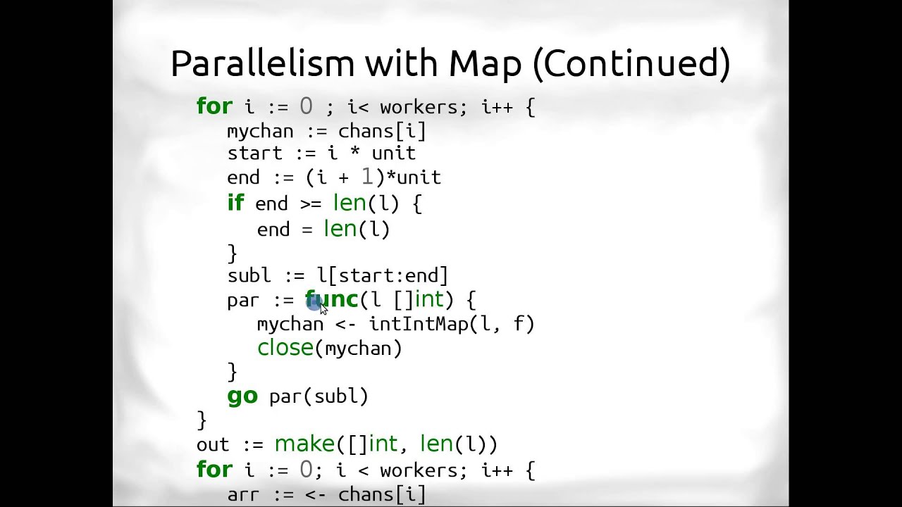 Iteration In Go Recursion Channels Generic Parallel Map Reduce