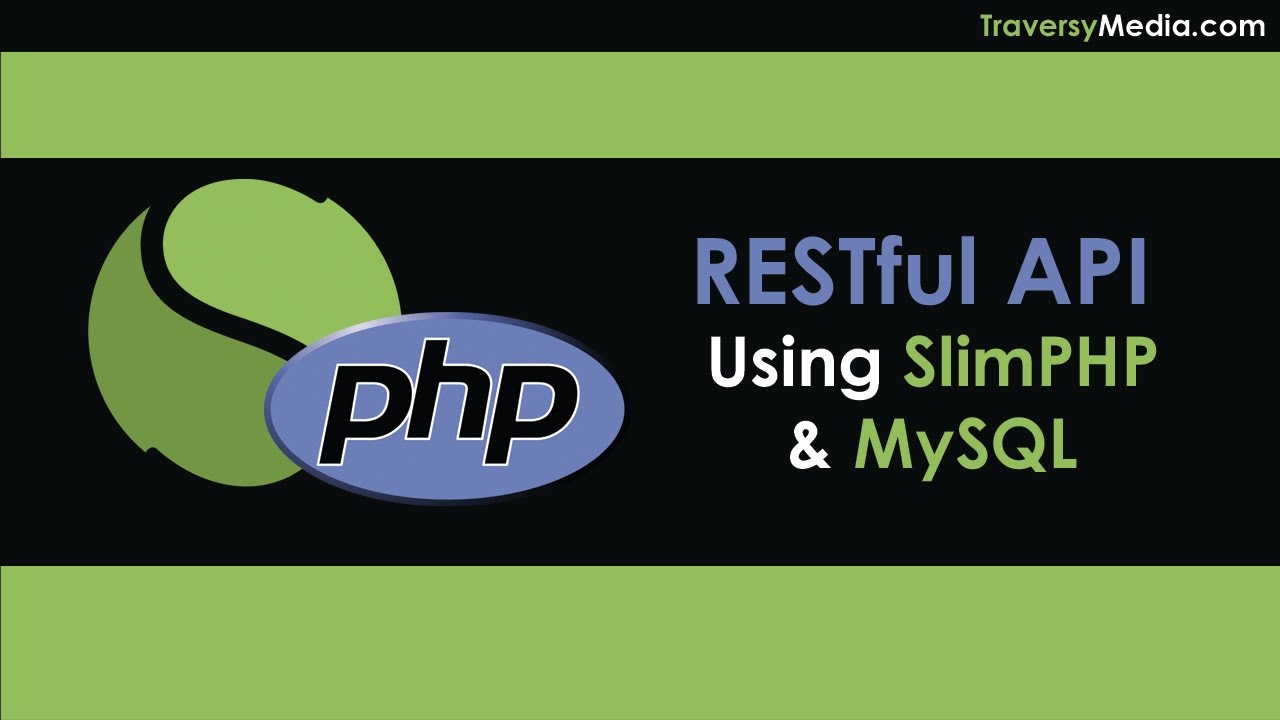 Restful Api With Php Mysql Youtube