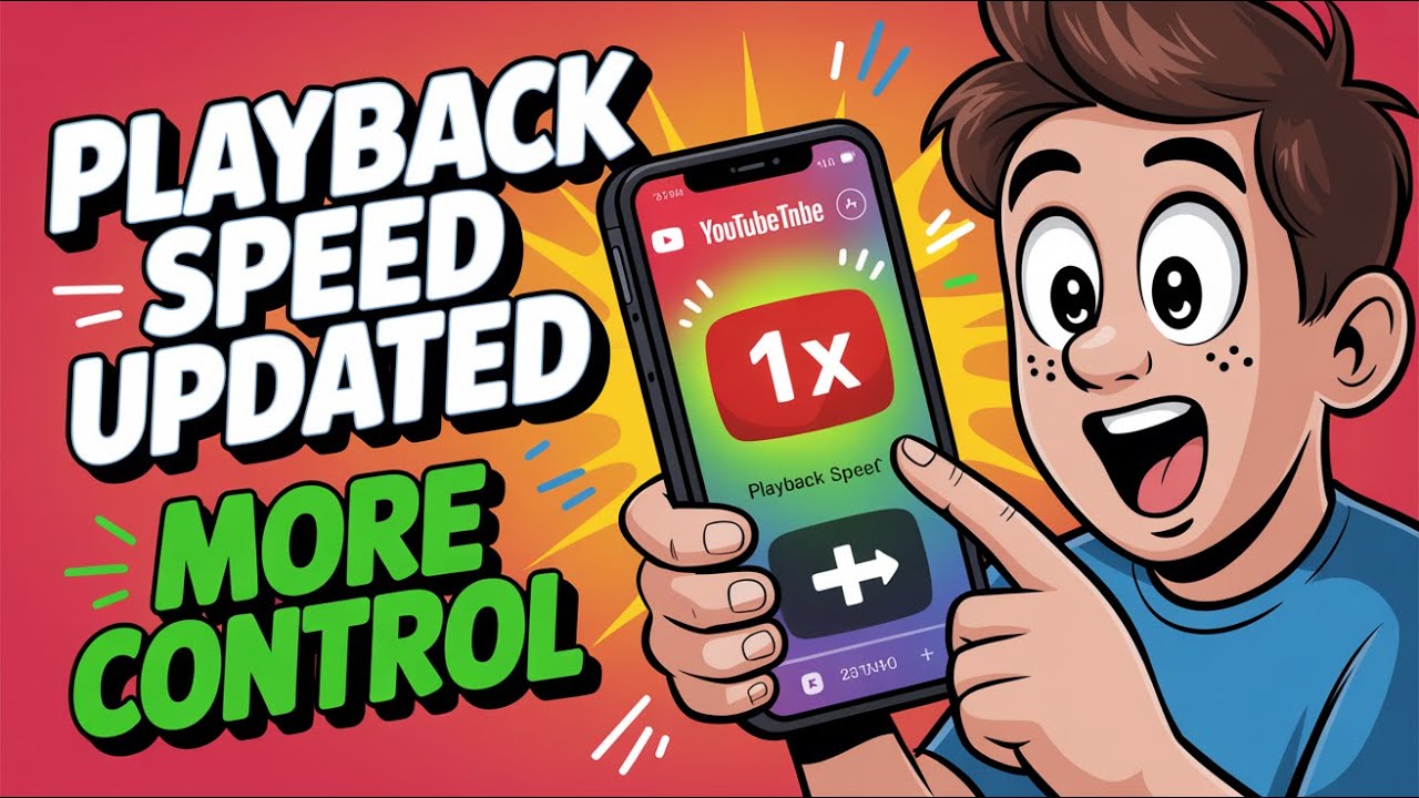 Playback Speed Controls Updated More Control Youtube