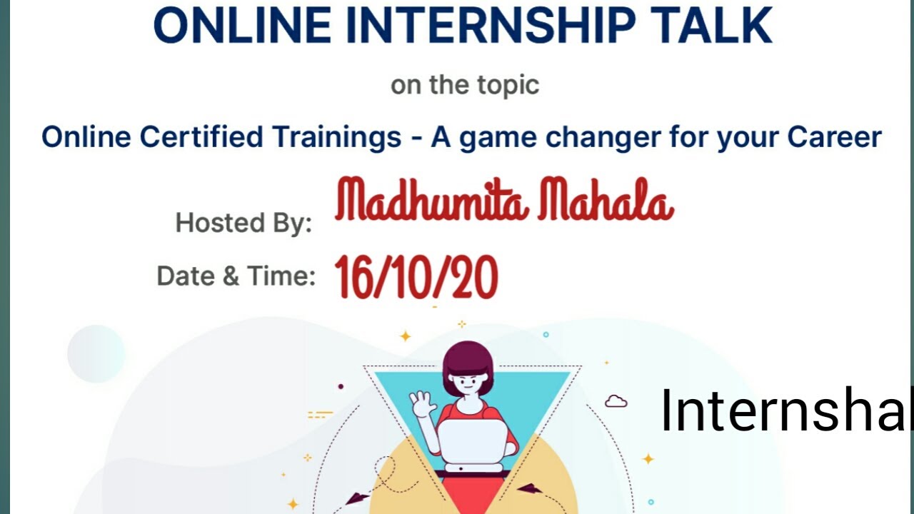 Internshala Online Training Talk A Thon Youtube