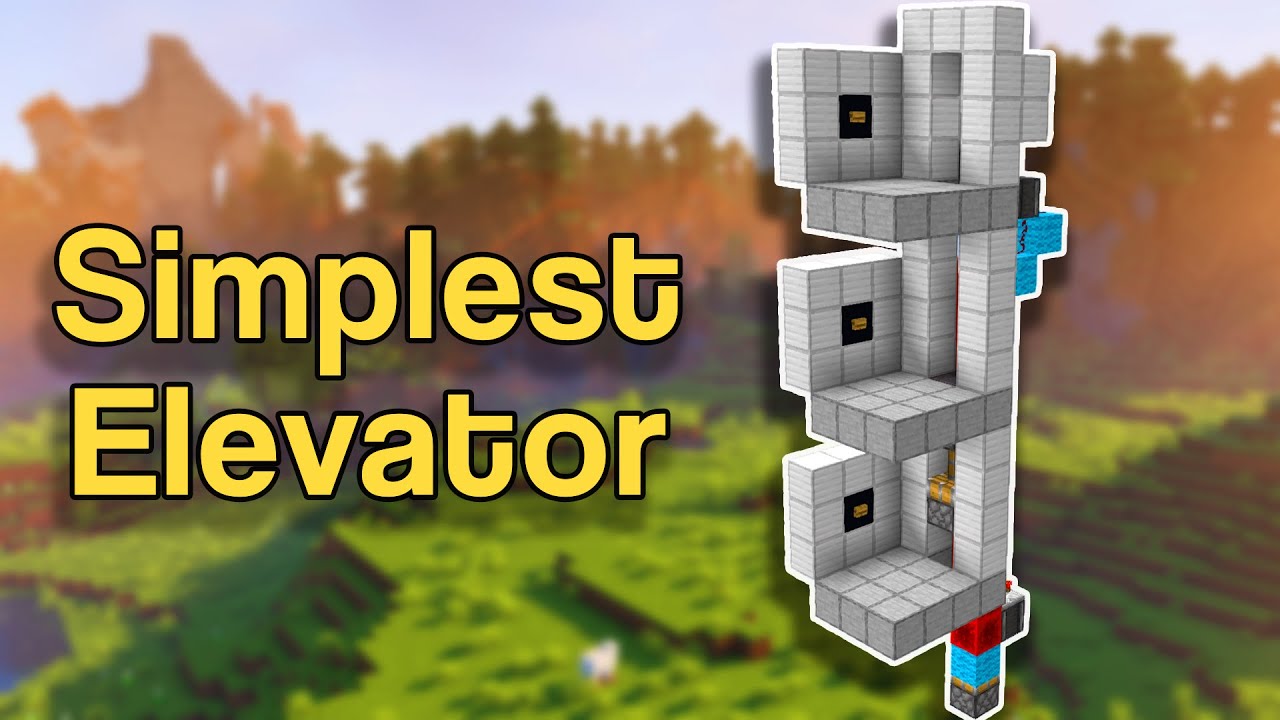 Minecraft Multi Floor Water Elevator Floor Roma