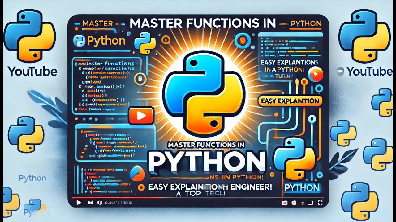 Master Python Functions Make Your Code Efficient Youtube
