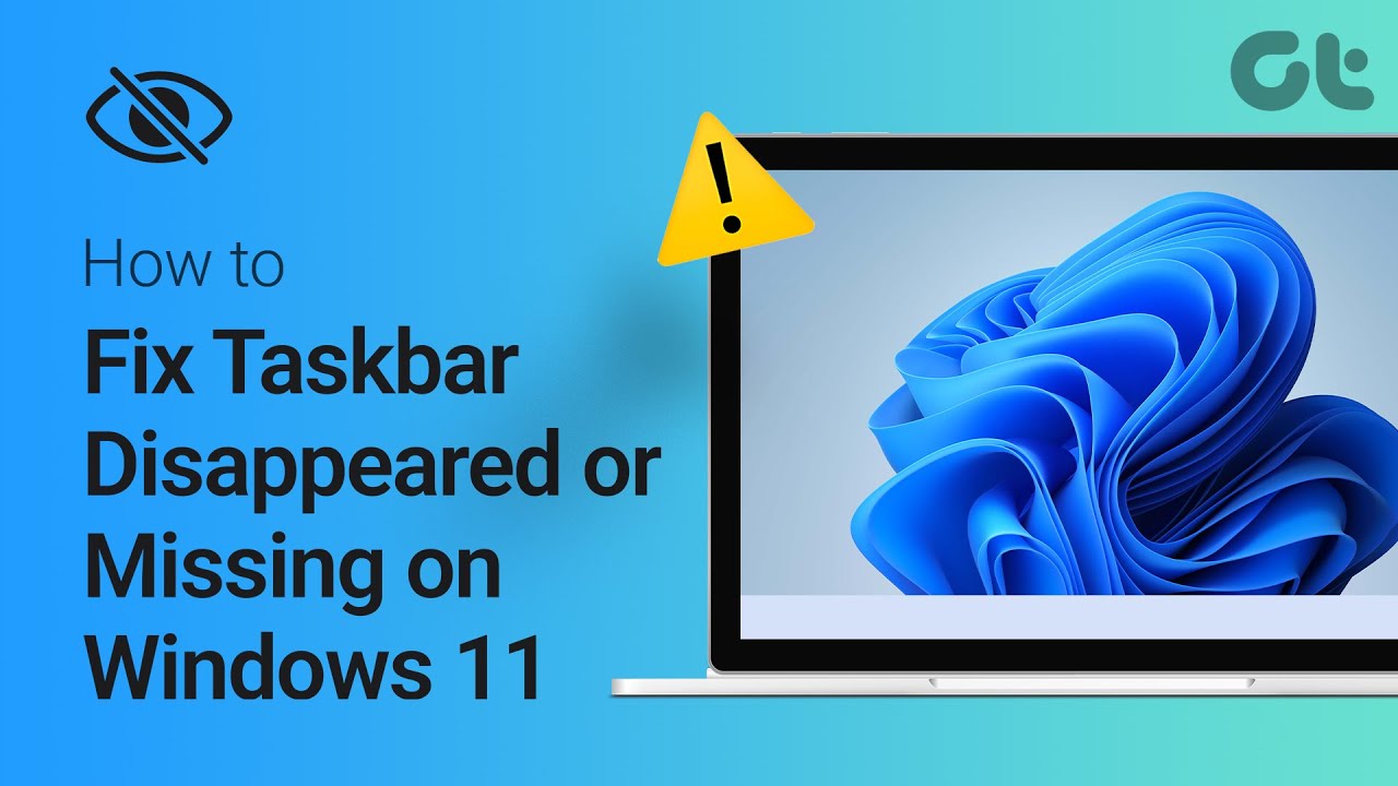 How To Fix Taskbar Disappeared Or Missing On Windows 11 Youtube