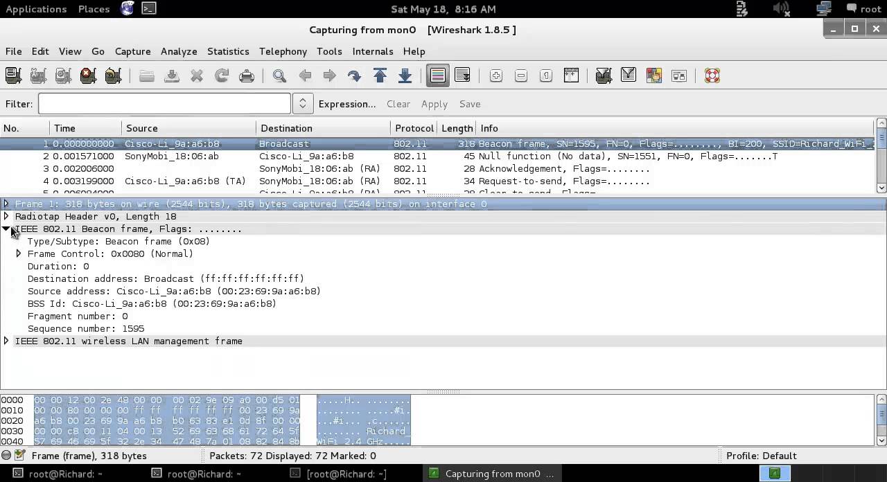 Wireshark Tutorial For Hacking Ftetime