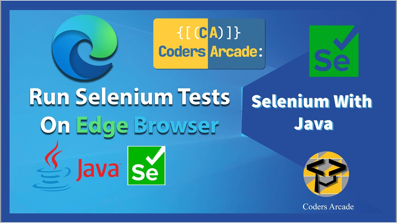 Edge Browser Automation How To Run Selenium Tests In Edge Browser