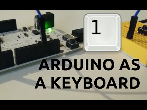 Emulating A Keyboard On The Arduino Tutorial Youtube