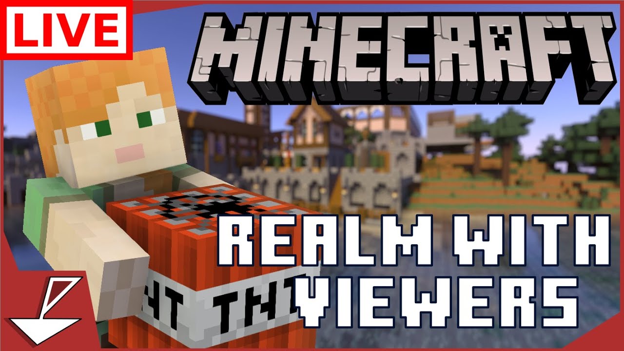 Minecraft Live Playing With Viewers Youtube