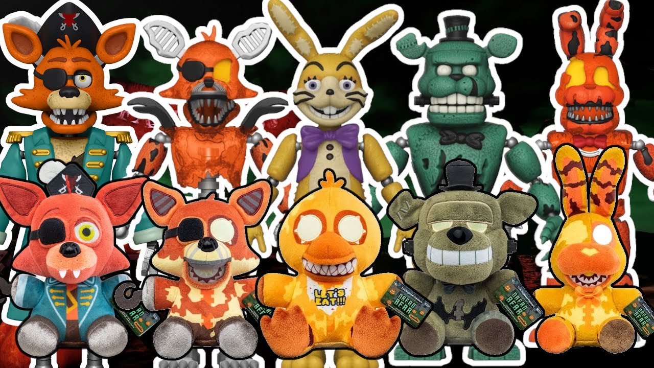 New Fnaf Curse Of Dreadbear Funko Action Figures Plushies Merch