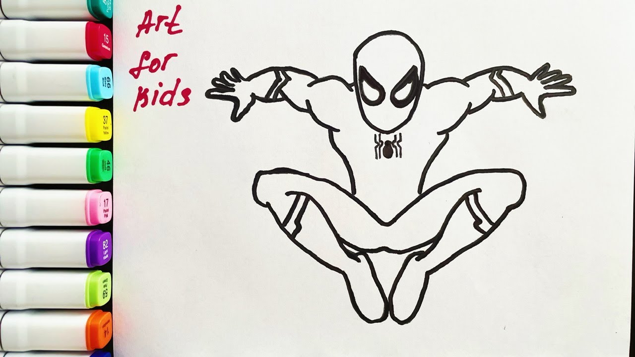 How To Draw Spider Man No Way Home Youtube