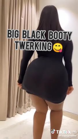 Big Black Booty Twerking Youtube
