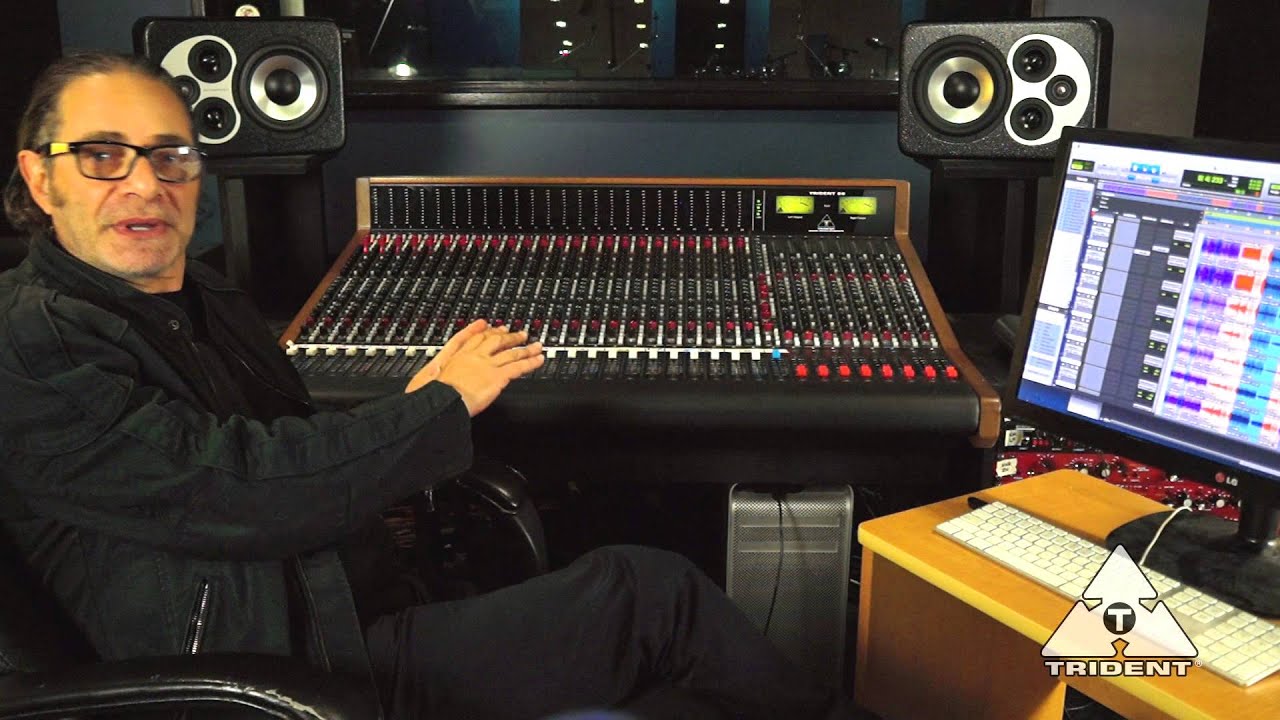 Adam Moseley Discusses Mixing On The Trident 88 Console Youtube