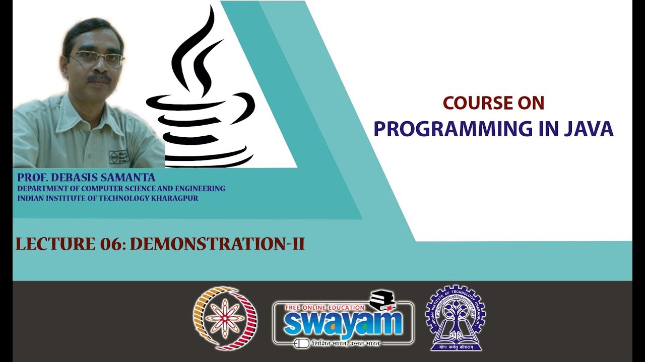 Lecture 06 Demonstration Ii Youtube