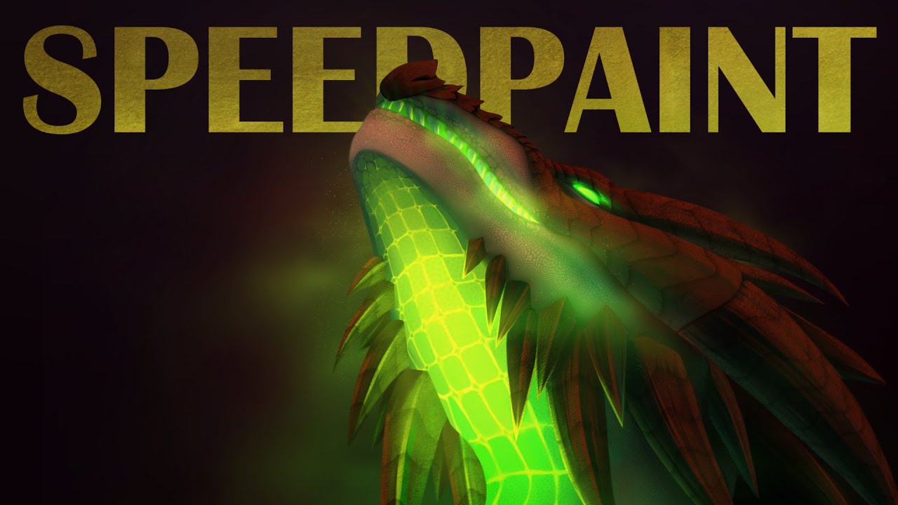 Toxic Dragon Speedpaint Youtube